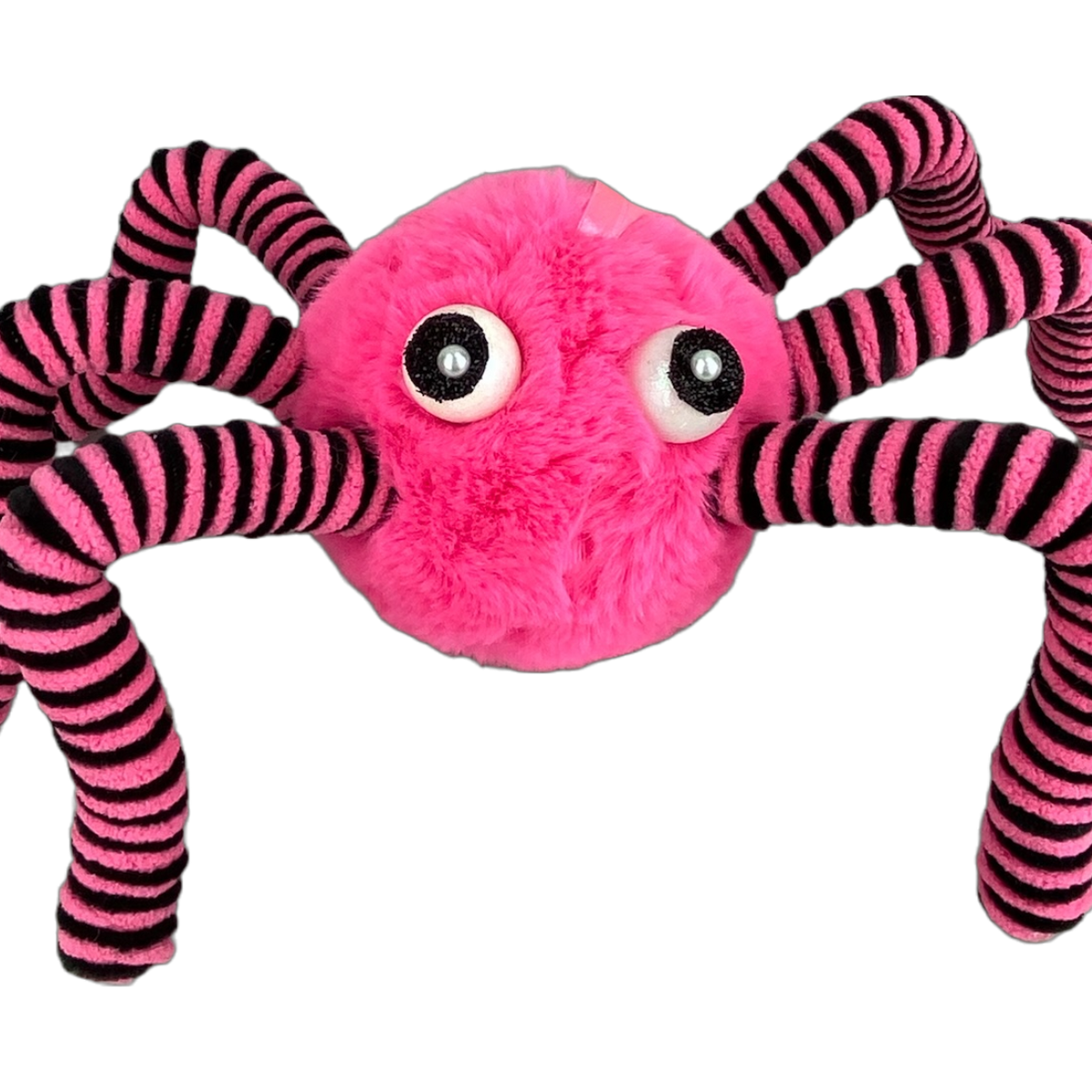 Pink Faux Fur Spider – Alexander and Company