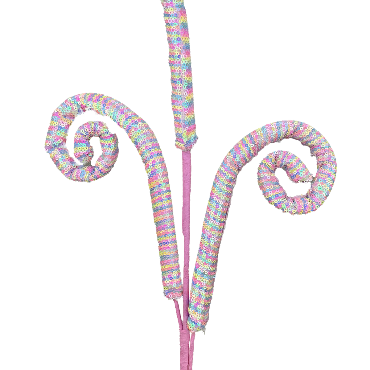 28" Sequin Spiral Spray – Alexander and Company