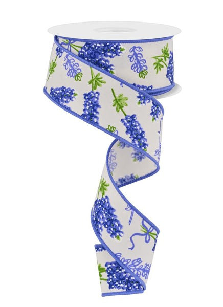 1.5" x 10yd Bluebonnet Pattern – Alexander and Company