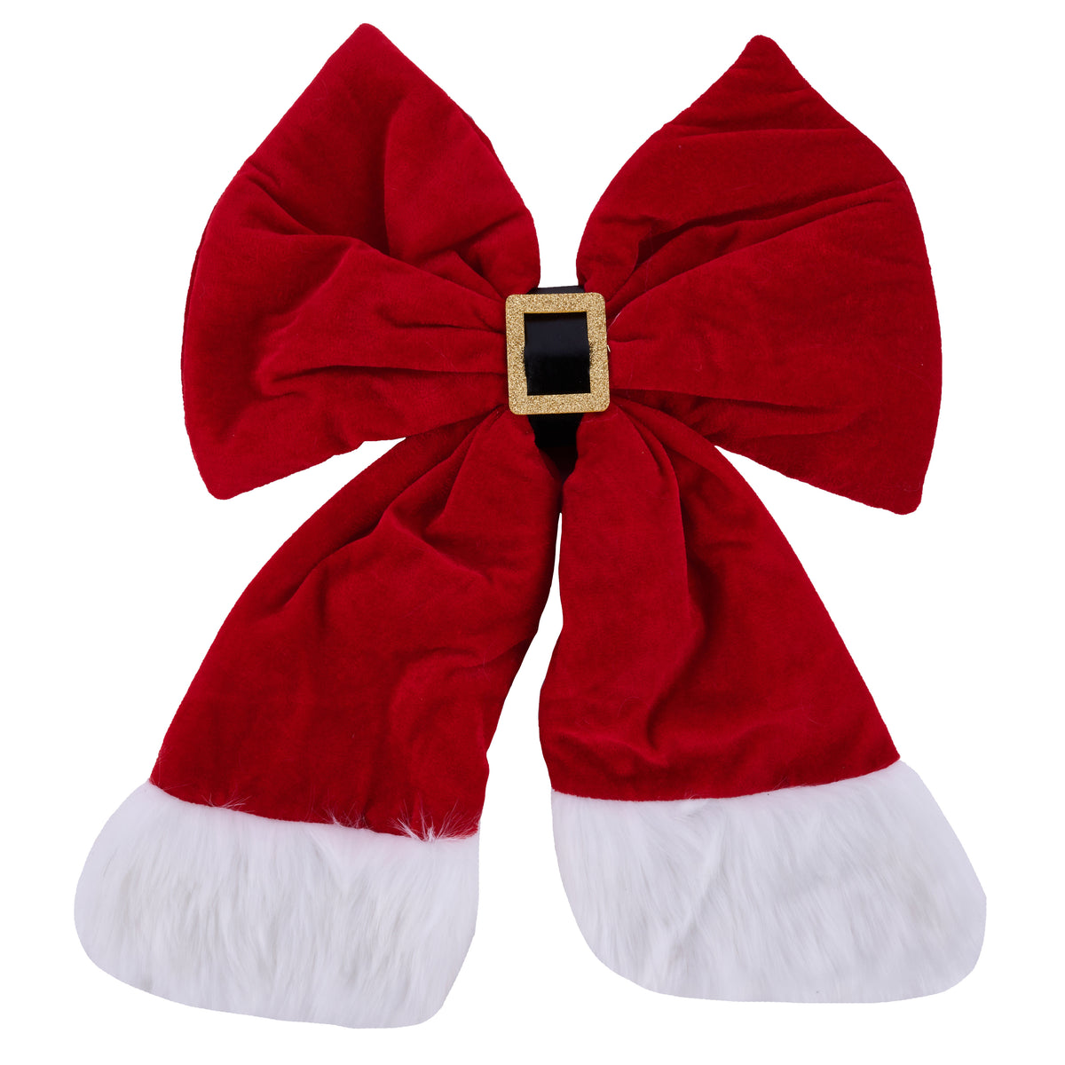 18"L x 14.5"W Santa Belt Bow – Alexander and Company