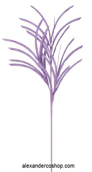 31"L Glittered/Paper Grass Spray – Alexander and Company